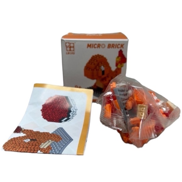 Micro Brick | Toys | Pokemon Micro Brick Charmander | Poshmark